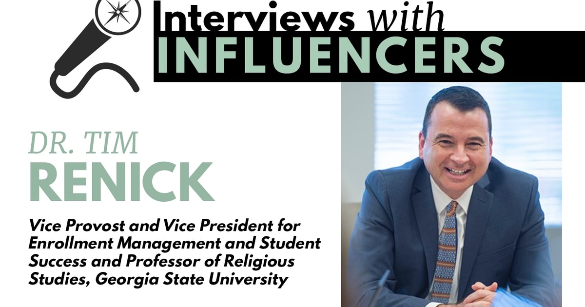 Interviews with Influencers: Dr. Tim Renick | Third Way